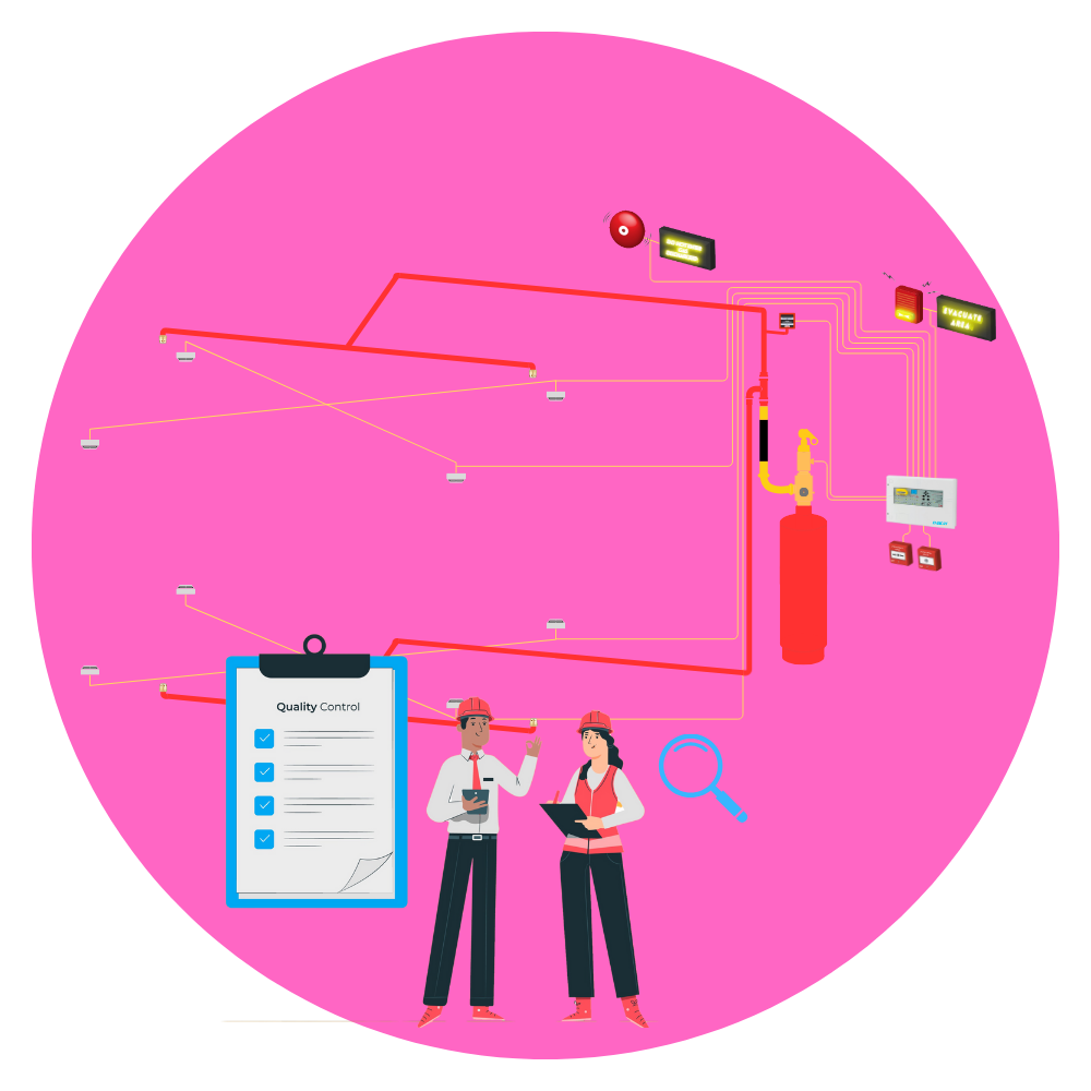 Harga Gas Clean Agent FM-200 (HFC-227ea) Fire Suppression System - FM ...