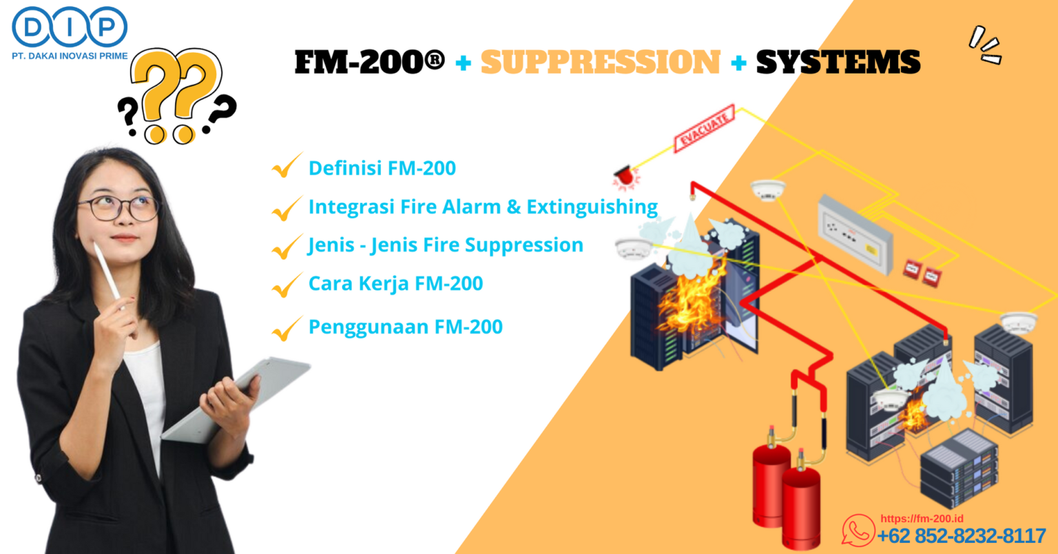 Apa Itu FM-200® Fire Suppression System