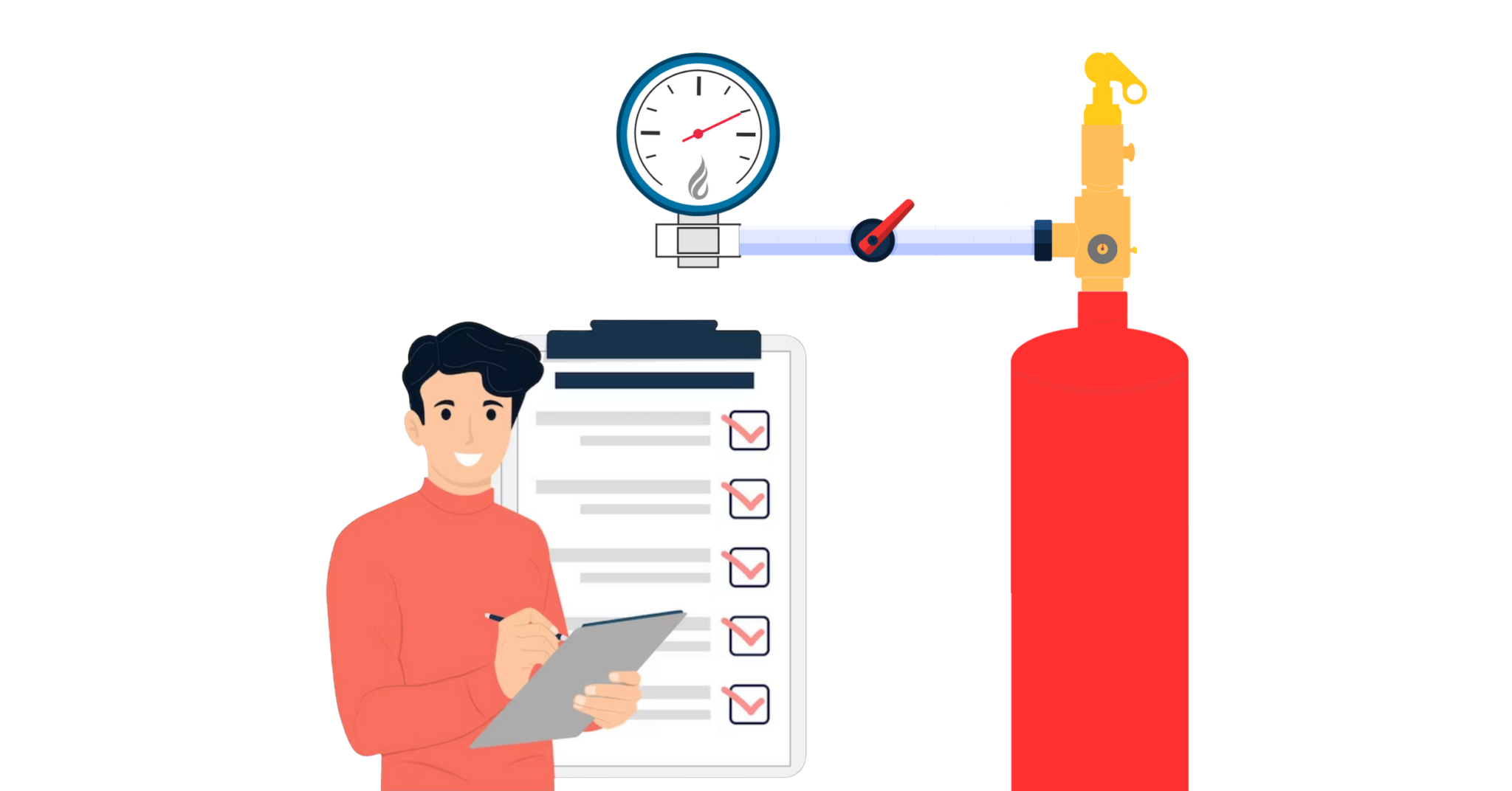 Hydrotest Cylinder FM-200 - PT. Dakai Inovasi Prime