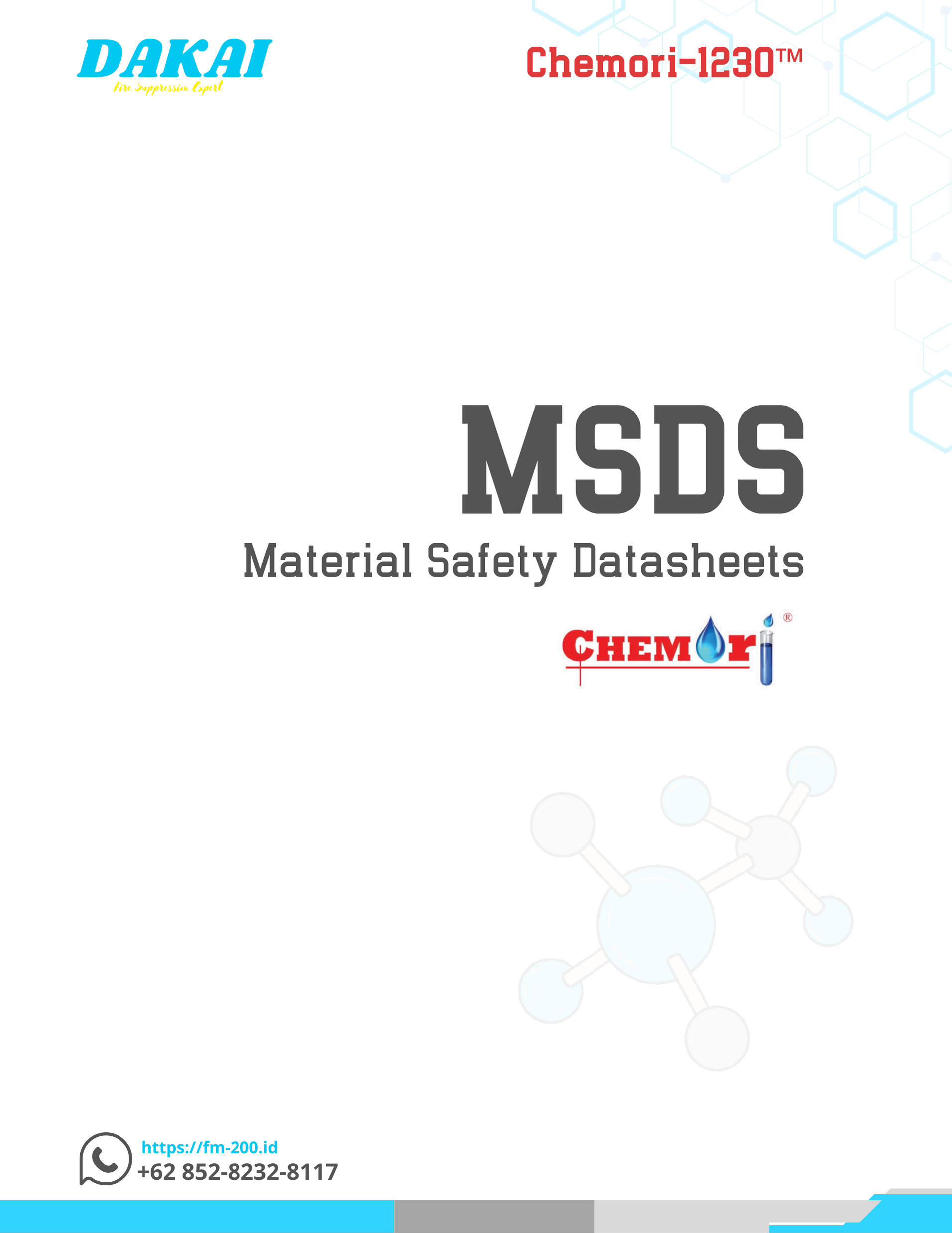 MSDS Gas Clean Agent Fire Suppression System Semua Merek Lengkap - FM ...